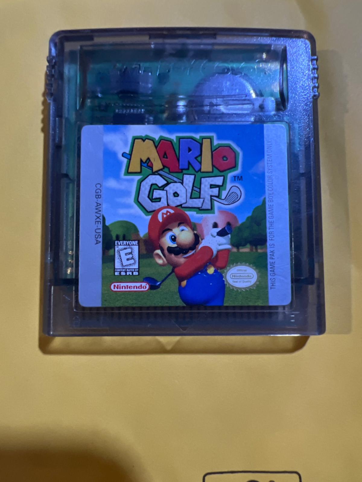Mario Golf | Item only | GameBoy Color