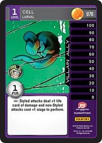 Cell - Larval U76 Prices | Dragon Ball Z Perfection | Dragon Ball Cards