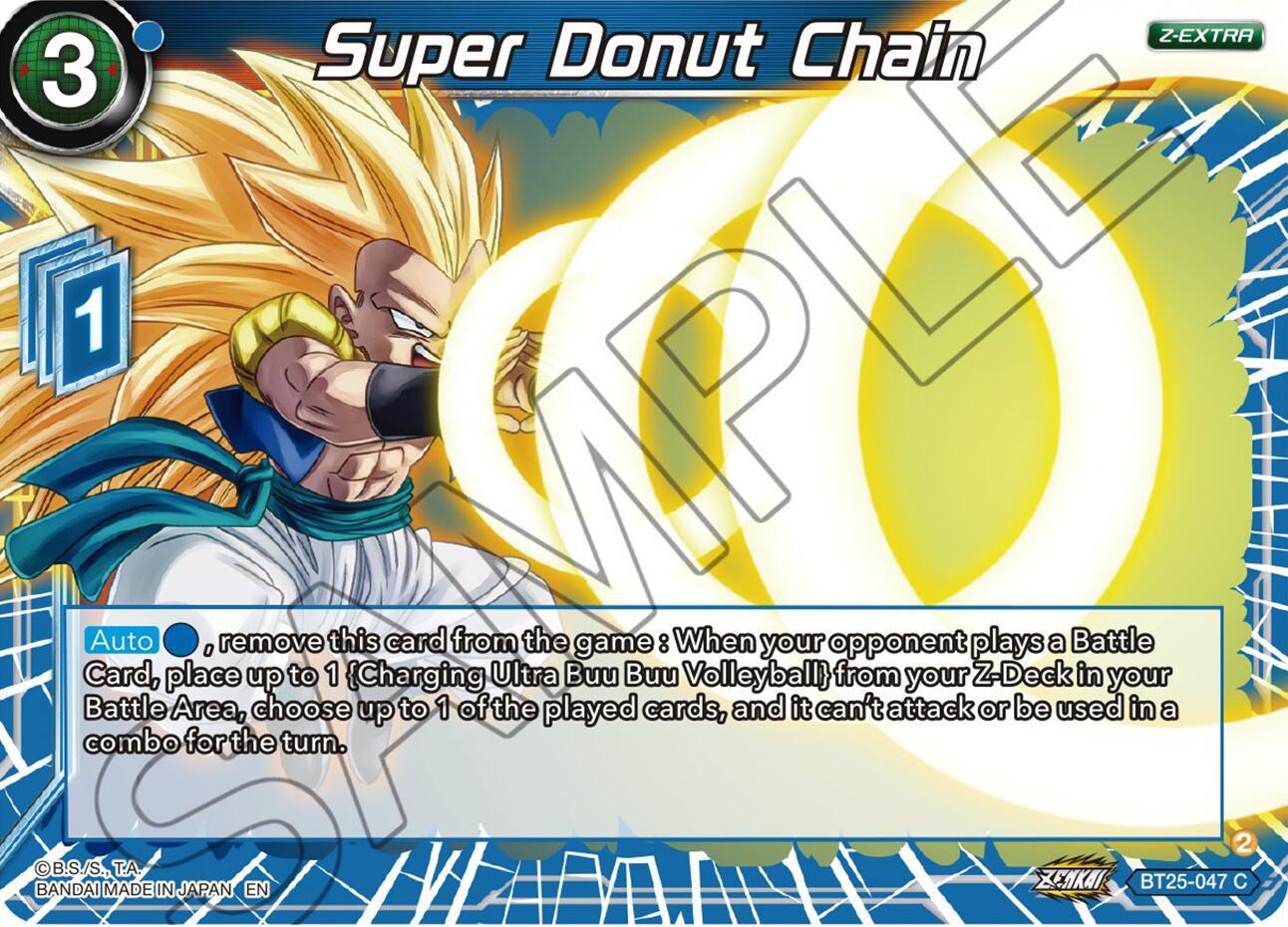 Цены на Super Donut Chain BT25-047 | Dragon Ball Super Legend of the ...