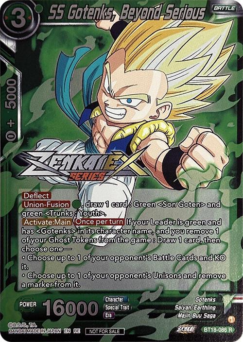 SS Gotenks, Beyond Serious [Foil] BT18-086 Prices | Dragon Ball Super Divine Multiverse Release ...
