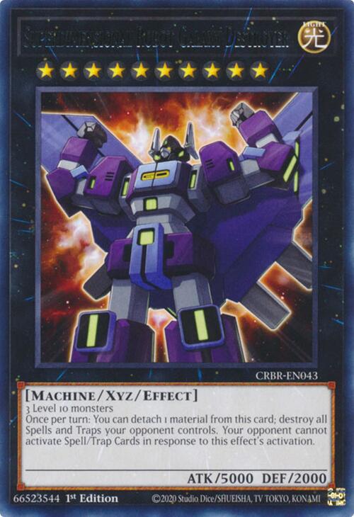 Superdimensional Robot Galaxy Destroyer CRBR-EN043 Precios | YuGiOh ...