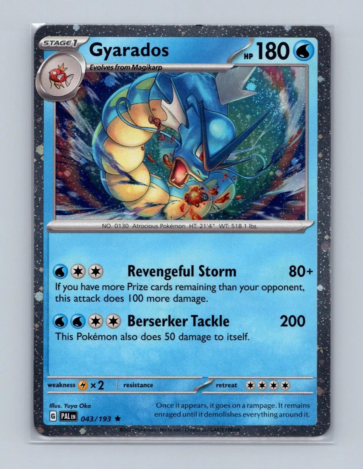 Gyarados [Cosmos Holo] #43 Prices | Pokemon Paldea Evolved | Pokemon Cards