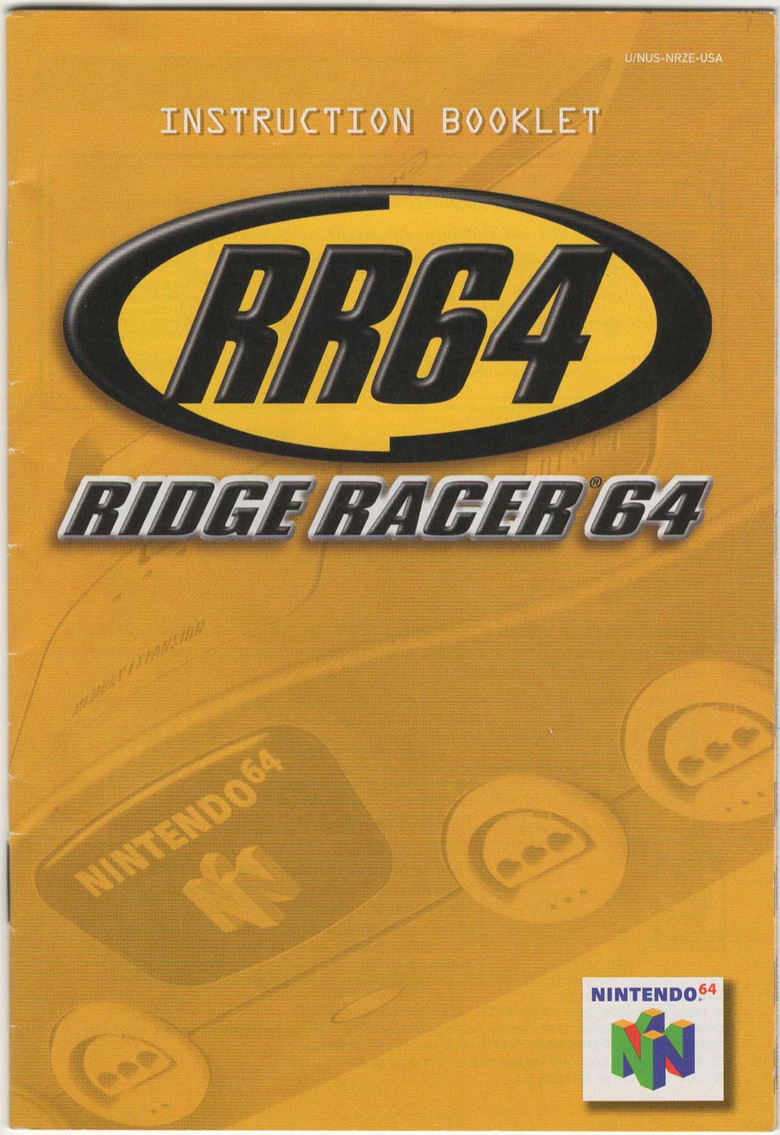 Ridge Racer 64 Prices Nintendo 64 | Compare Loose, CIB & New Prices