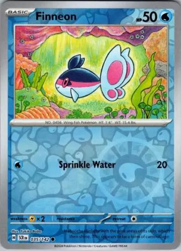 Finneon [Reverse Holo] | Ungraded | Pokemon Stellar Crown