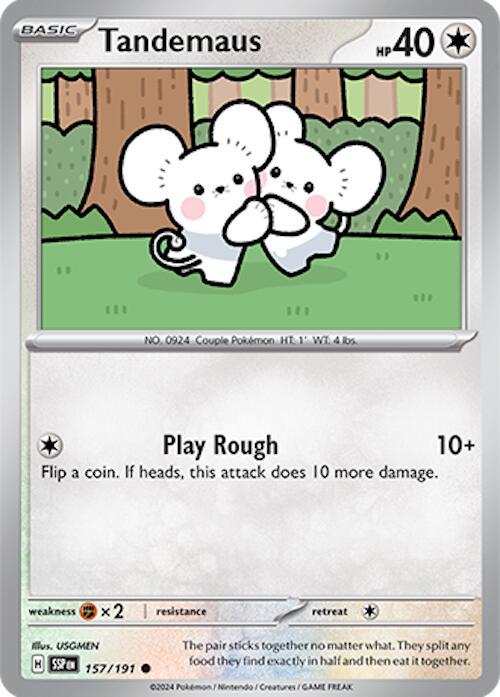 Tandemaus #157 Prices | Pokemon Surging Sparks | Pokemon Cards