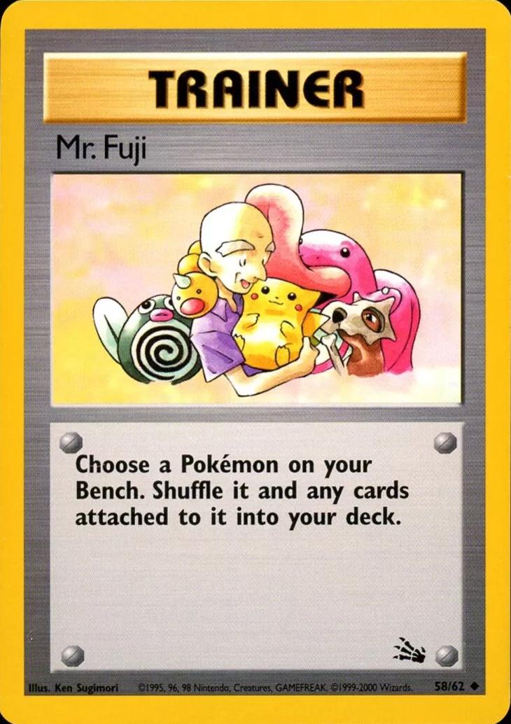Mr. Fuji [1999-2000] #58 Precios | Pokemon Fossil | Tarjetas de Pokemon