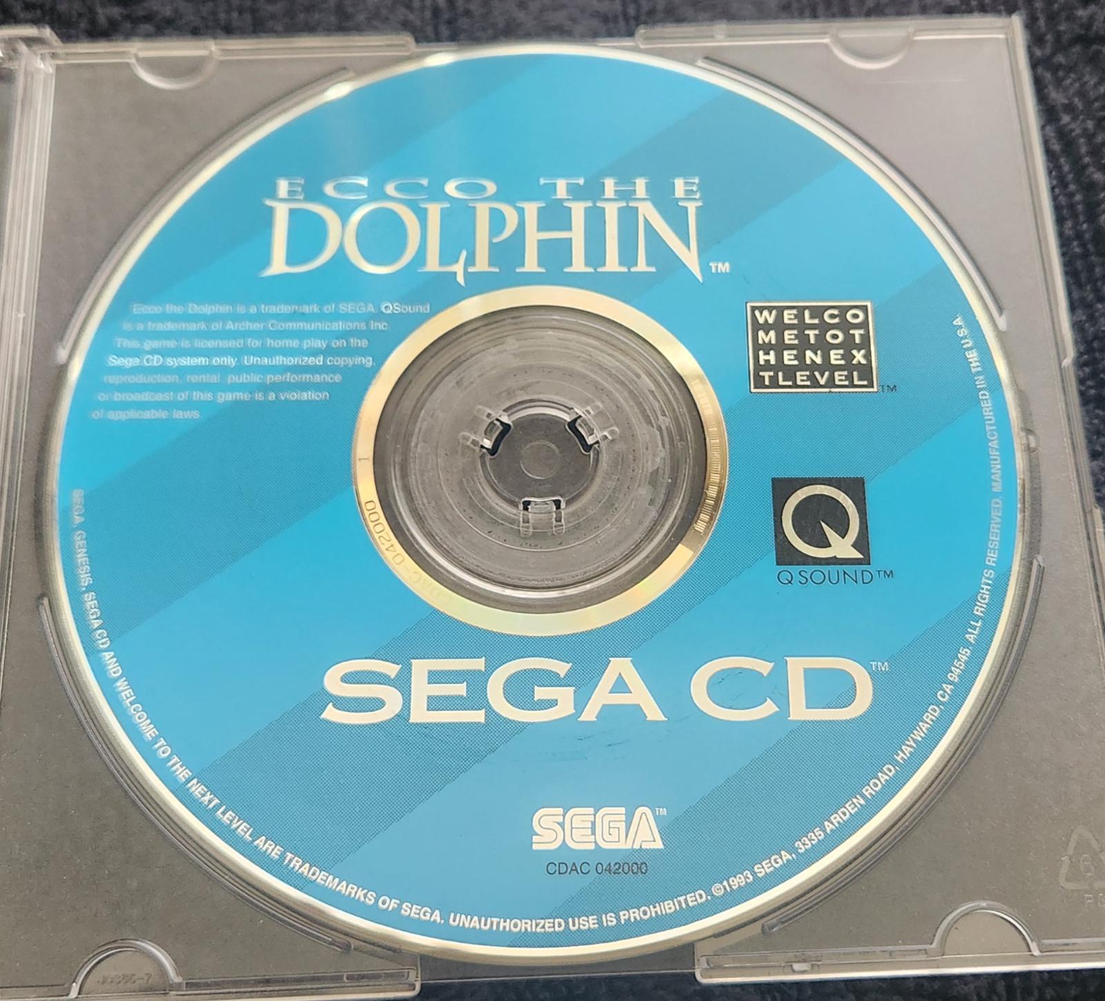 Ecco the Dolphin | Item only | Sega CD