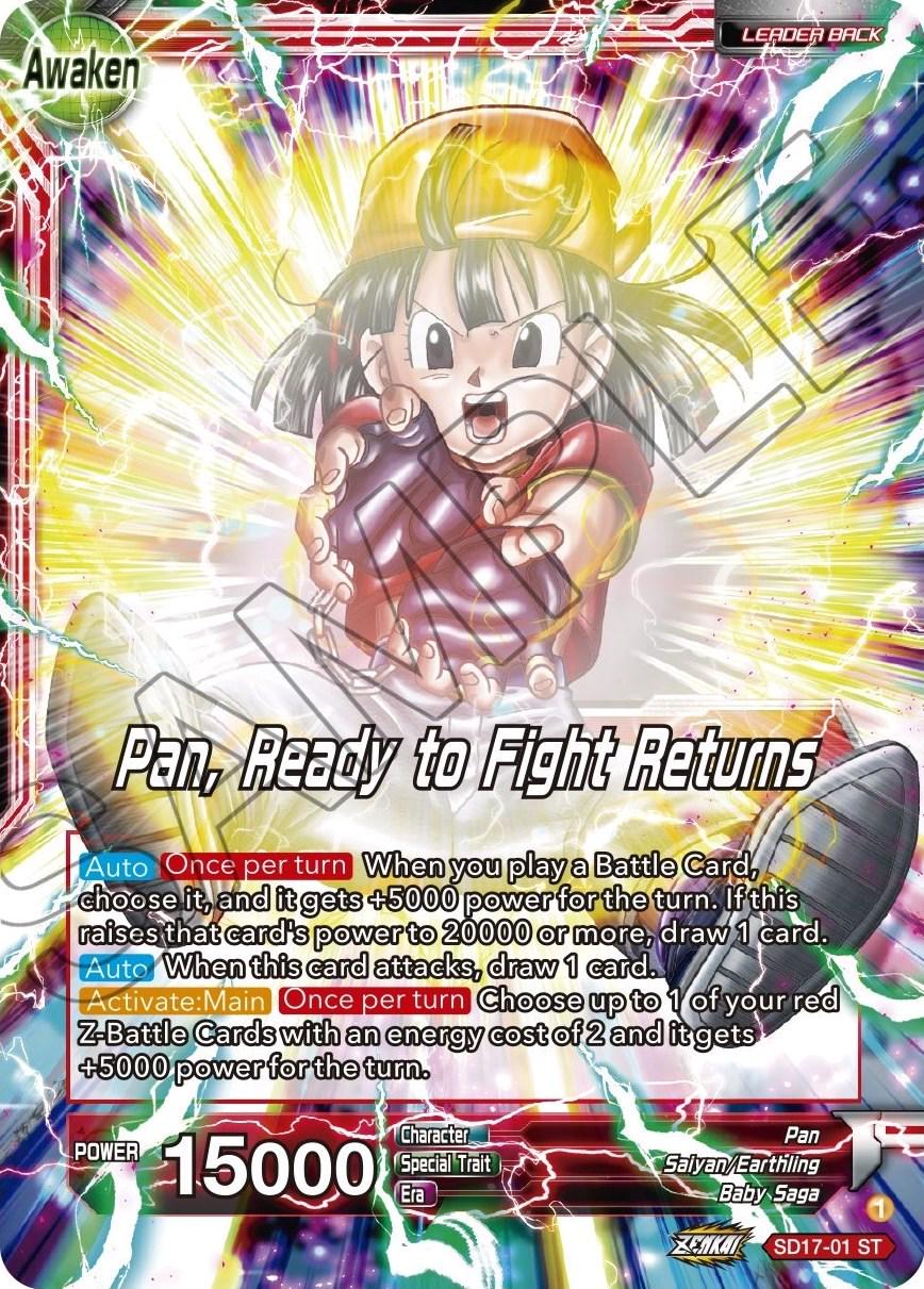 Pan // Pan, Ready to Fight Returns SD17-01 Preise | Dragon Ball Super ...