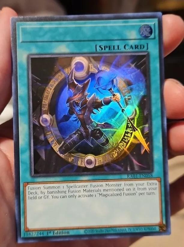 Magicalized Fusion [Misprint] RA01-EN058 Prices | YuGiOh 25th Anniversary Rarity Collection ...