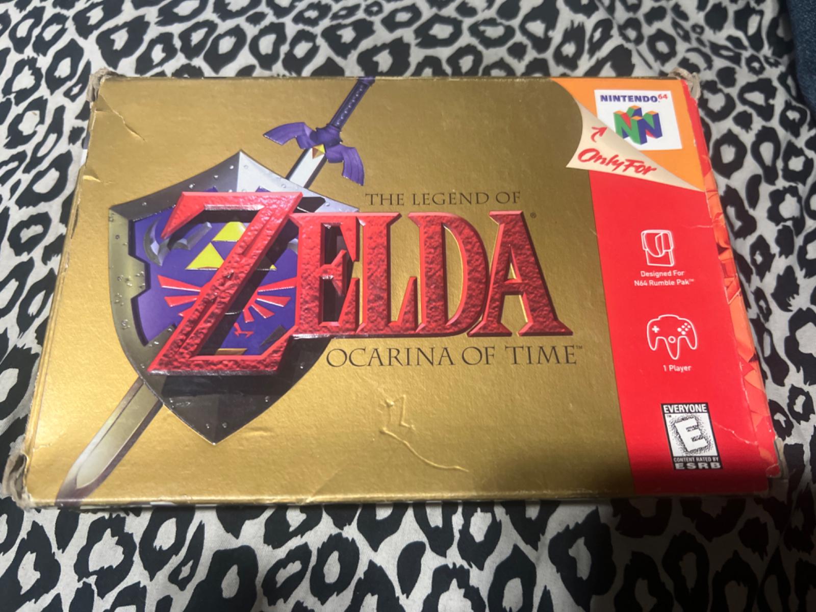 Zelda Ocarina of Time | Item, Box, and Manual | Nintendo 64