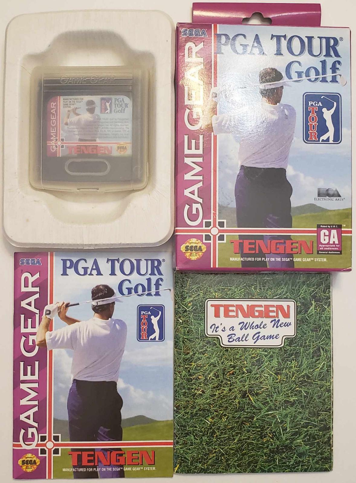 PGA Tour Golf | Item, Box, and Manual | Sega Game Gear