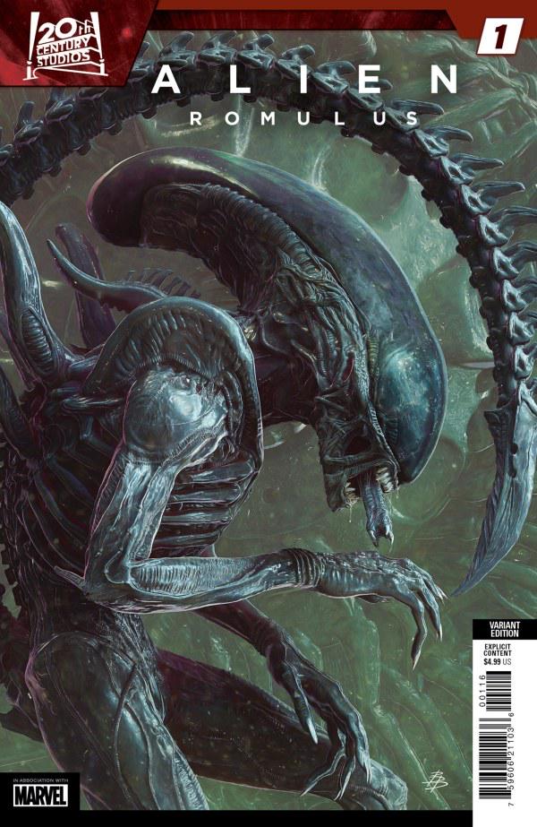 Alien: Romulus [Barends] #1 (2024) Prices | Alien: Romulus Series