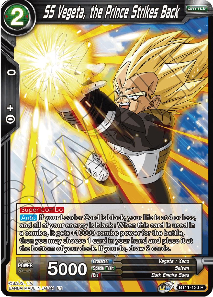 SS Vegeta, the Prince Strikes Back BT11-130 Precios | Dragon Ball Super ...