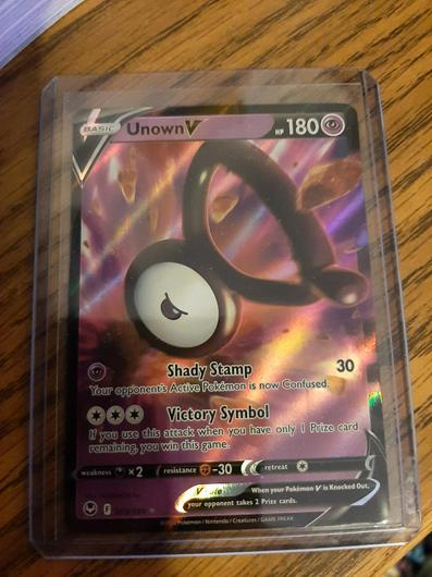 Unown V | Ungraded | Pokemon Silver Tempest