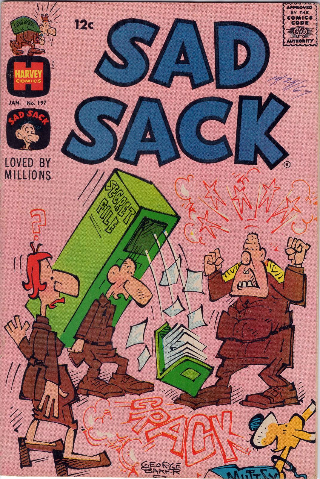 Sad Sack Comics #197 (1968) Prices | Sad Sack Comics Series