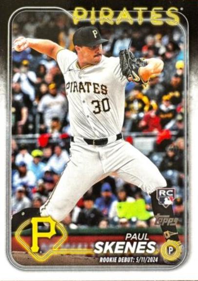 Paul Skenes #US288 Prices [Rookie] | 2024 Topps Update | Baseball Cards