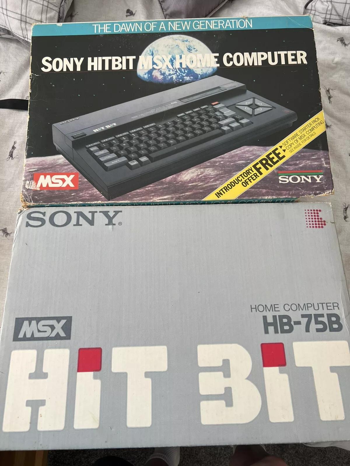 Sony HB-75B HITBIT Prices PAL MSX | Compare Loose, CIB & New Prices