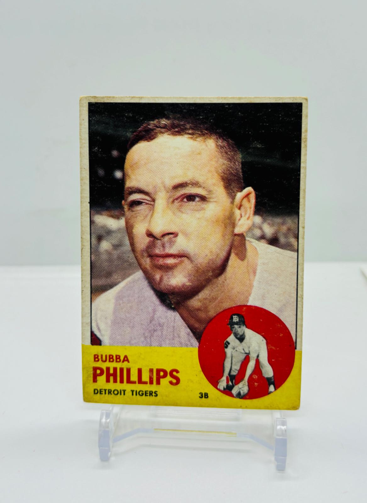 Bubba Phillips | Ungraded | 1963 Topps