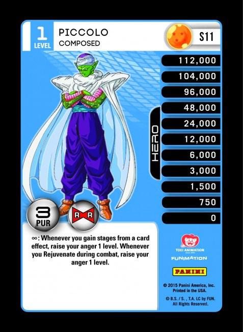 Piccolo - Composed S11 Prices | Dragon Ball Z Evolution | Dragon Ball Cards
