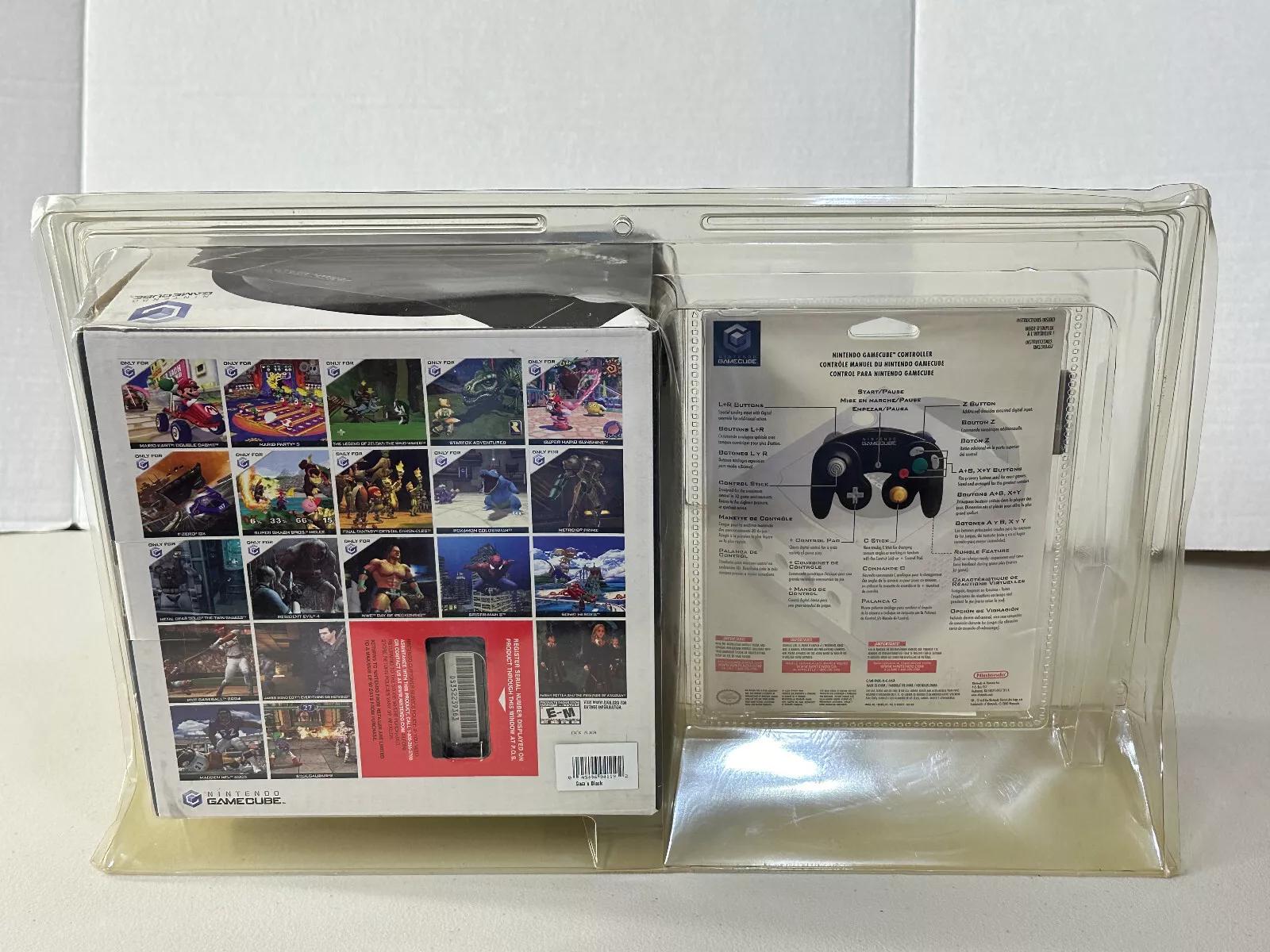 Nintendo GameCube Jet Black Controller Bundle [Blister] Prices Gamecube ...