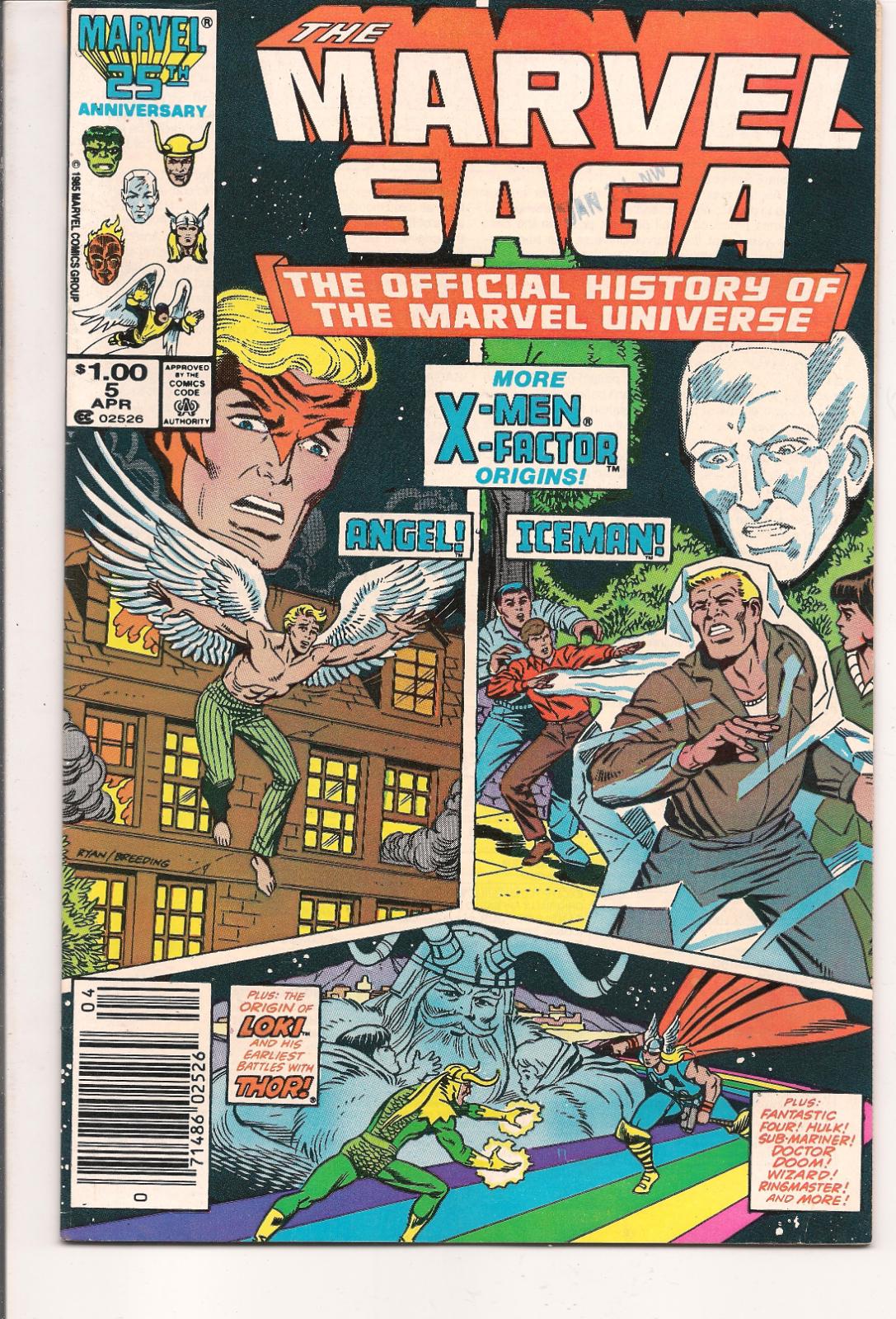 The Marvel Saga the Official History of the Marvel Universe [Newsstand ...