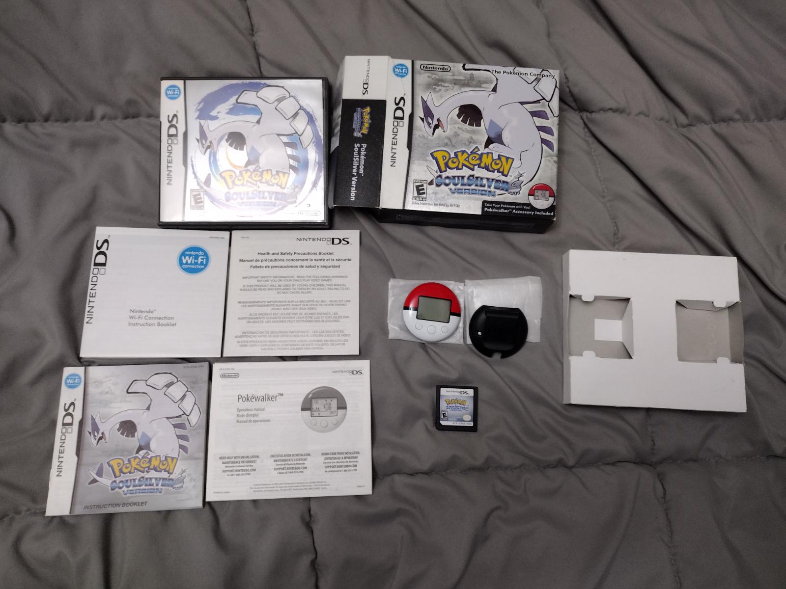 Pokemon SoulSilver Version [Pokewalker] | Item, Box, and Manual ...