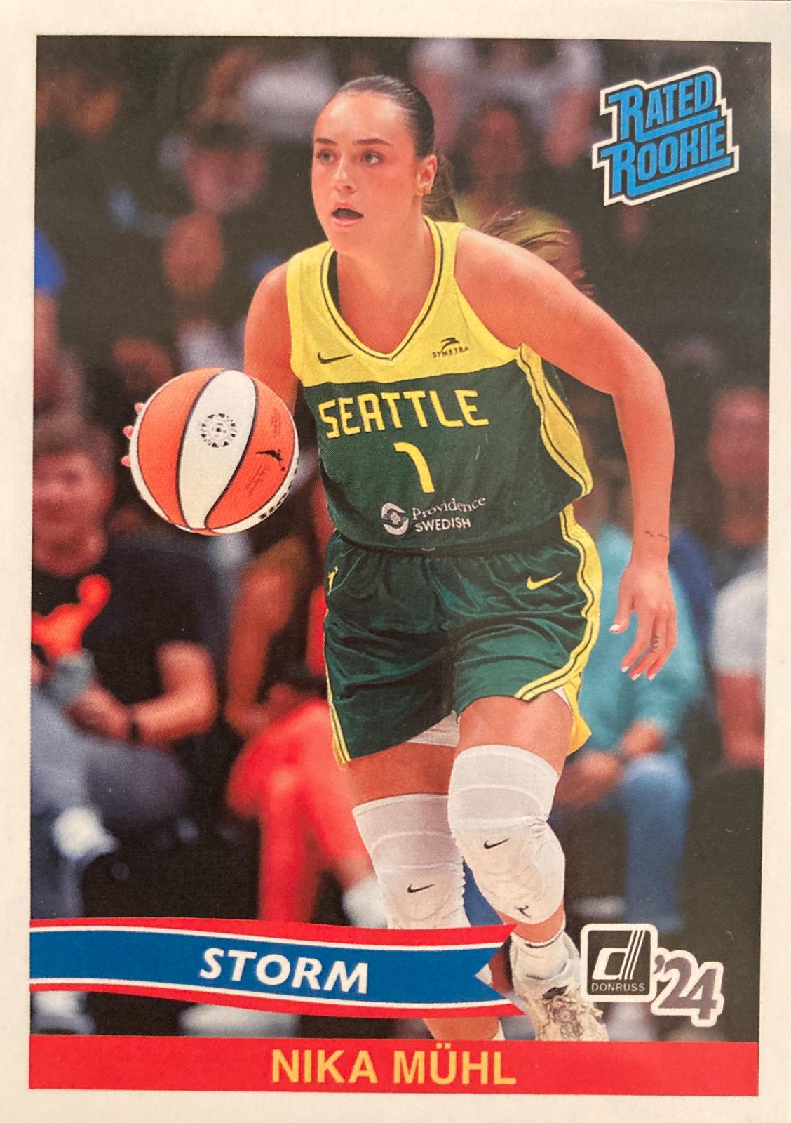 Nika Muhl #RRR-9 Prices [Rookie] | 2024 Panini Instant WNBA Rated ...