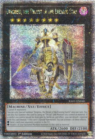 Dingirsu, the Orcust of the Evening Star [Quarter Century Secret Rare] RA01-EN040 Prices ...