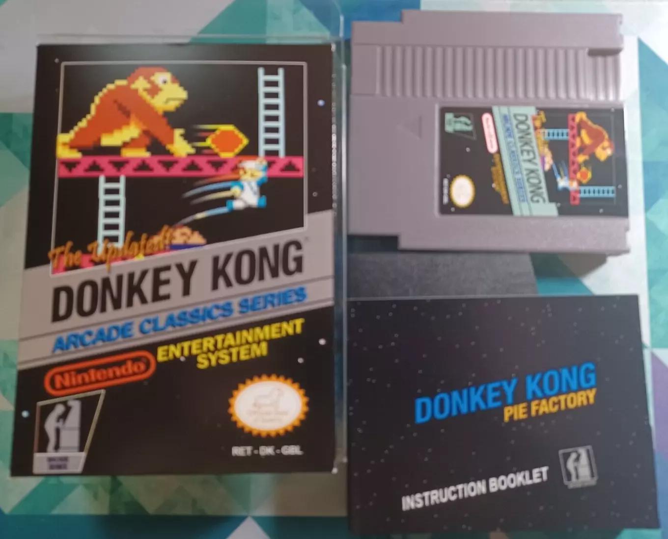 The Updated Donkey Kong Pie Factory [Homebrew] Precios NES | Compara ...