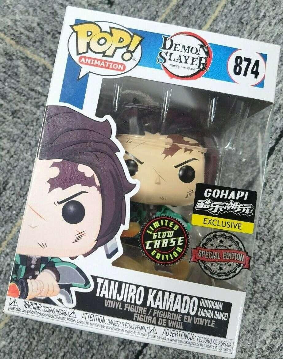 Tanjiro Kamado Hinokami Kagura Dance [Gohapi Chase GITD] #874 Prices ...