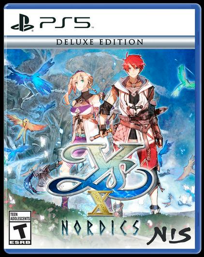 Ys X: Nordics [Deluxe Edition] | Item, Box, and Manual | Playstation 5