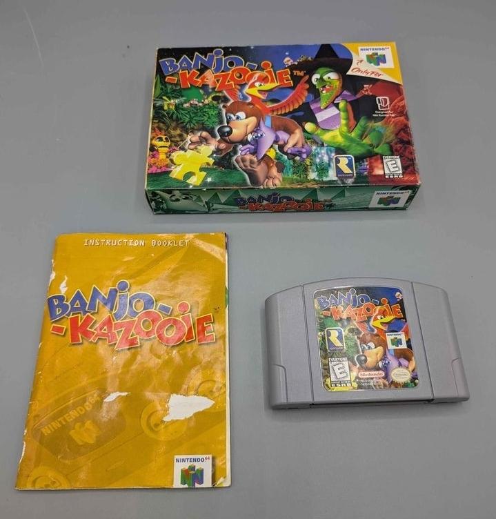 Banjo-Kazooie | Item, Box, and Manual | Nintendo 64