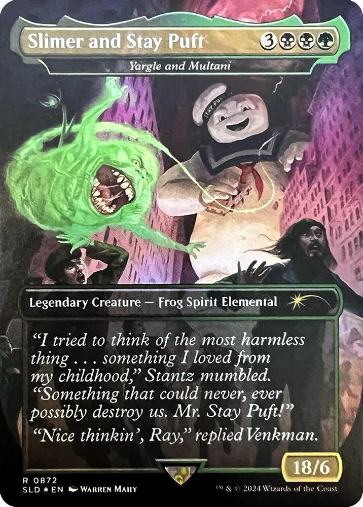 Slimer And Stay Puft #872 Prices | Magic Secret Lair Drop | Magic Cards