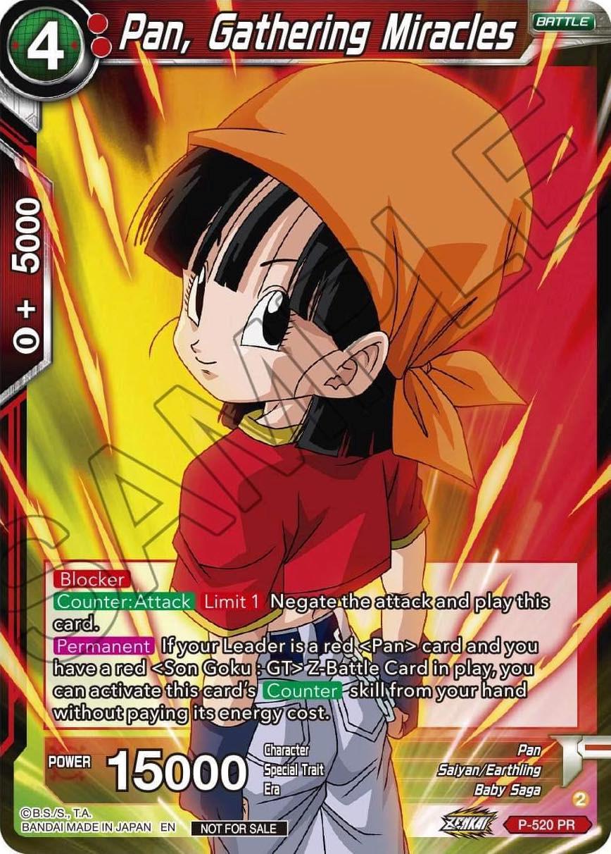 Pan, Gathering Miracles P-520 Precios | Dragon Ball Super Divine ...