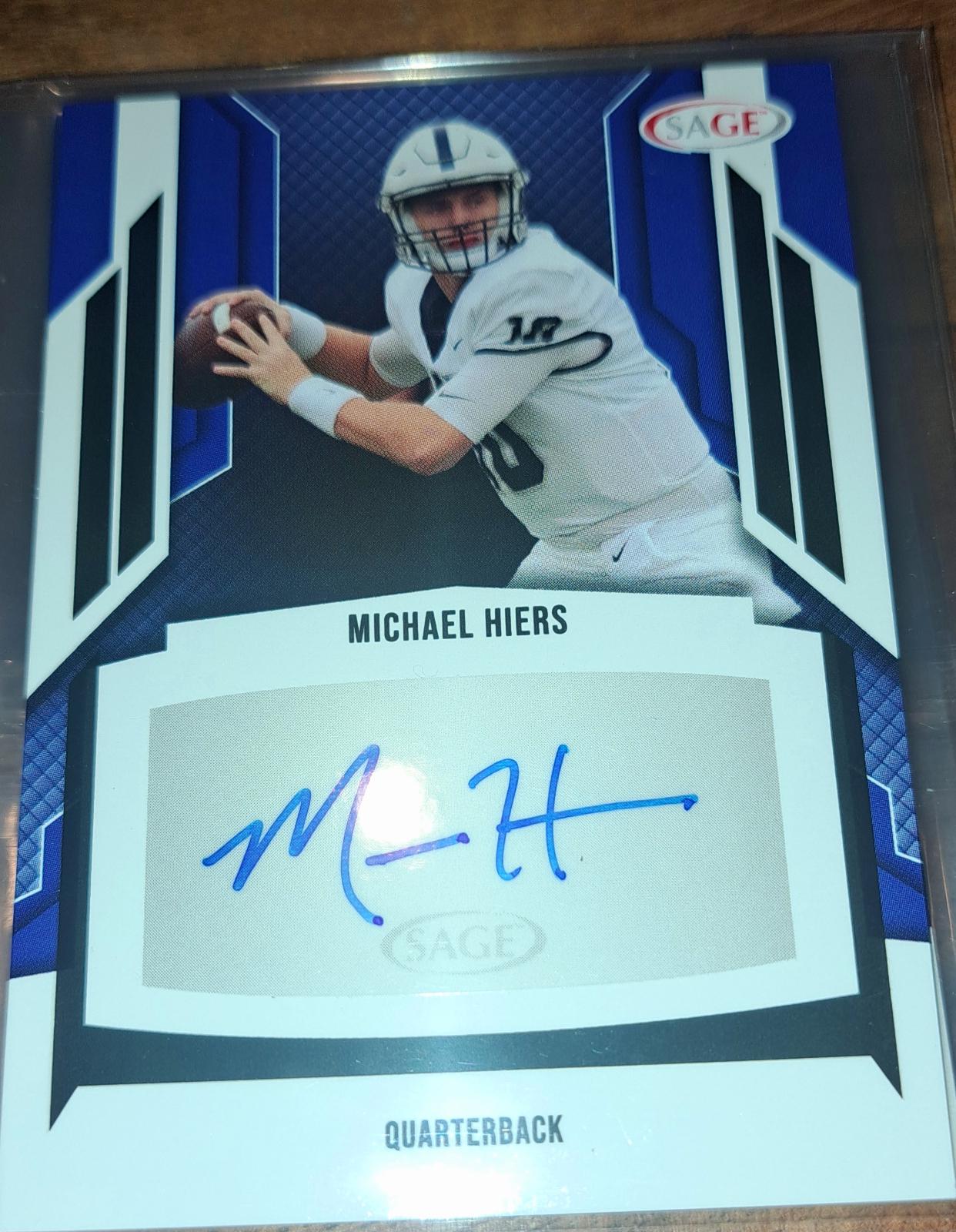 Michael Hiers | Ungraded | 2024 Sage Autographs