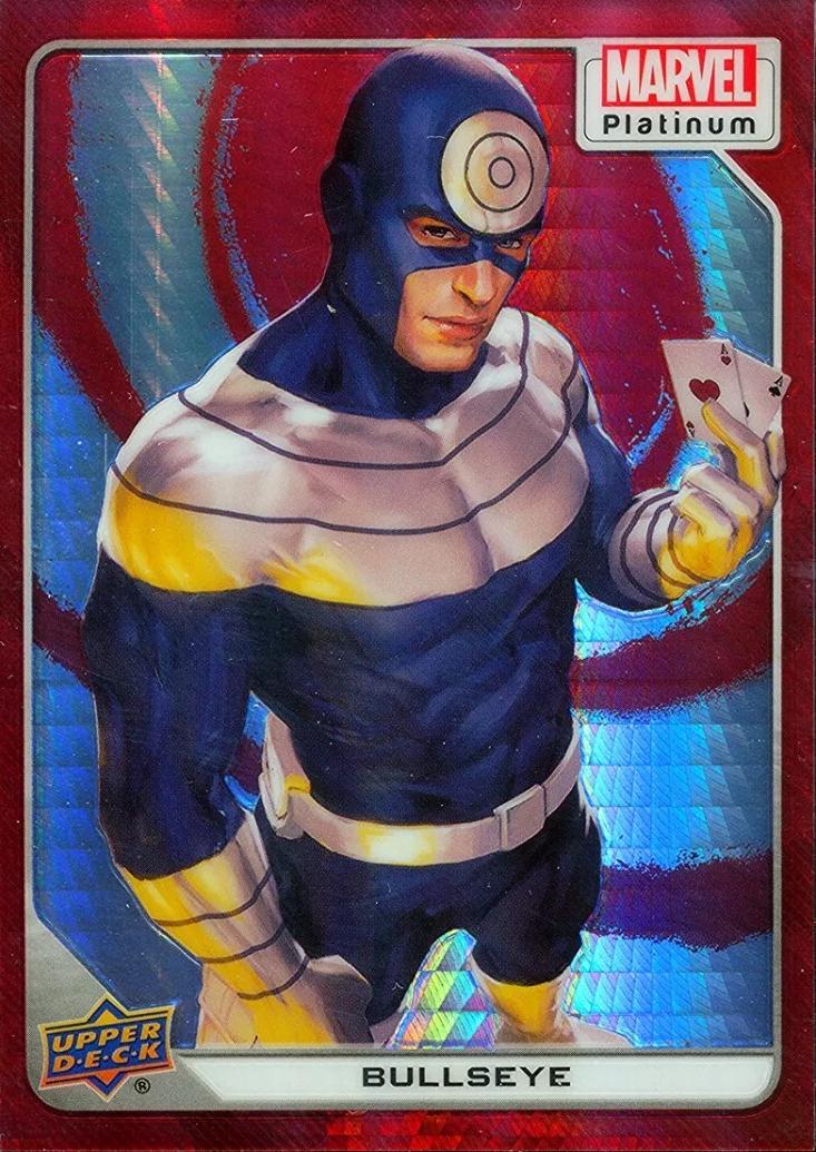 Bullseye [Red Prism] #17 Prices | Marvel 2023 Upper Deck Platinum ...