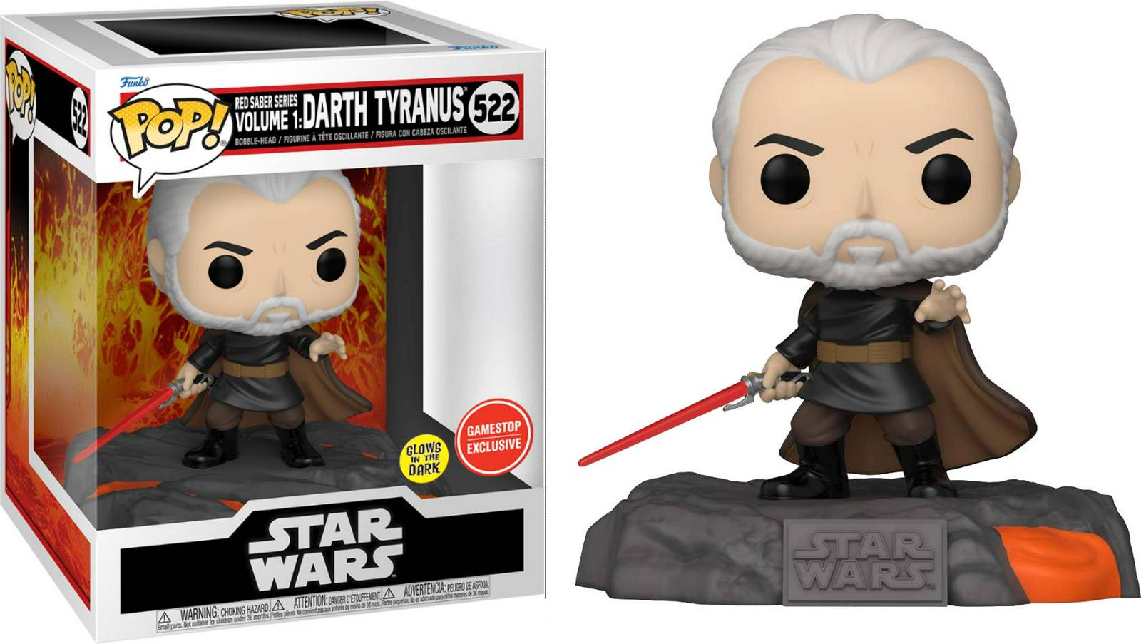 Red Saber Series Volume 1: Darth Tyranus #522 Prices | Funko POP Star ...