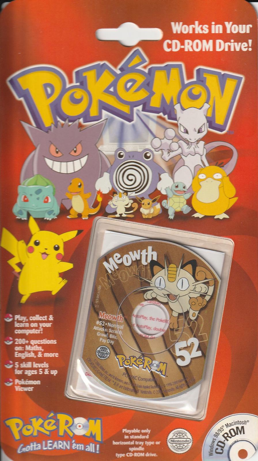PokeRom Premier Series: 52 Meowth Prices PC Games | Compare Loose, CIB ...