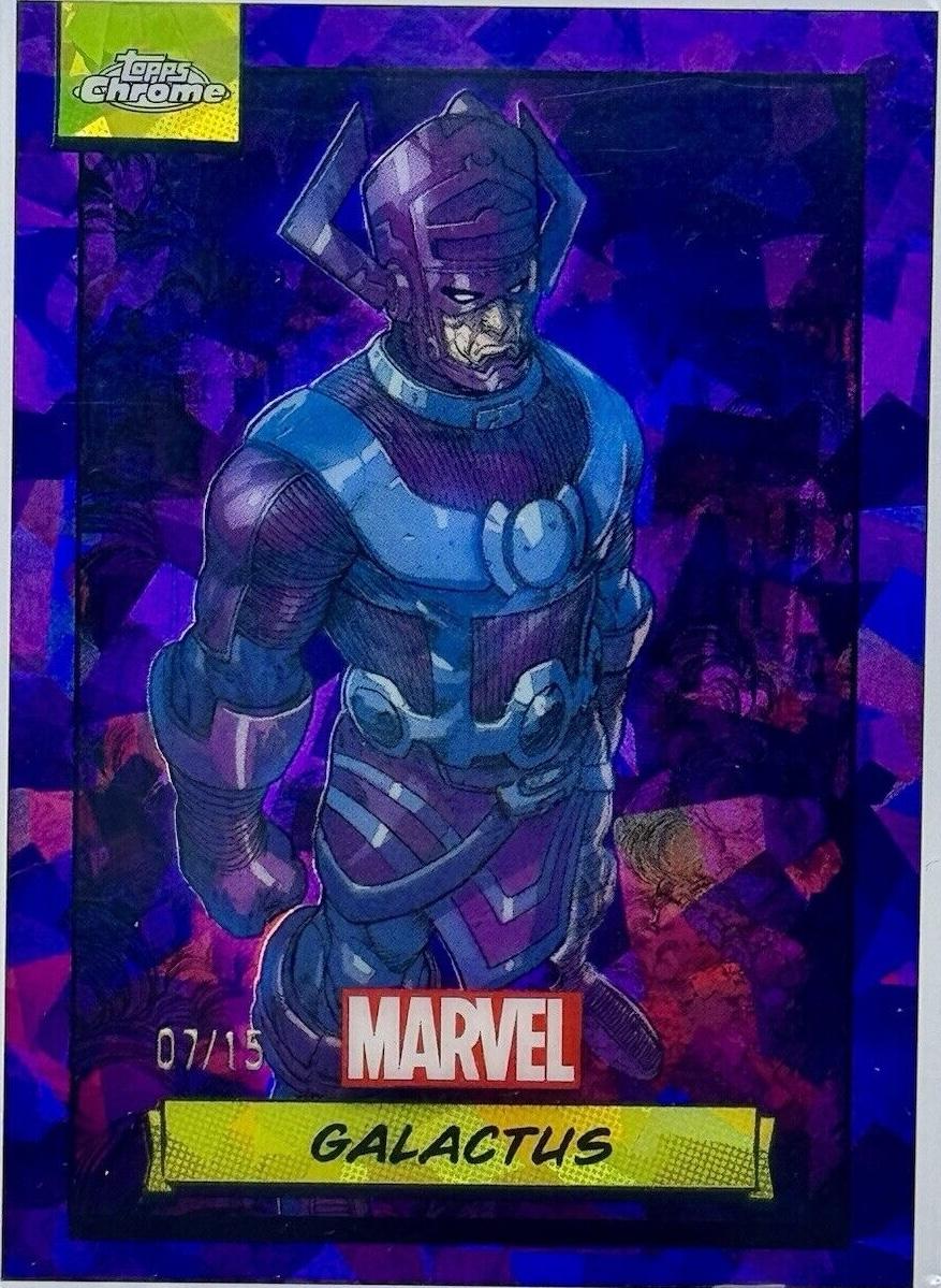 Galactus [Purple Sapphire] #63 Prices | Marvel 2024 Topps Chrome ...