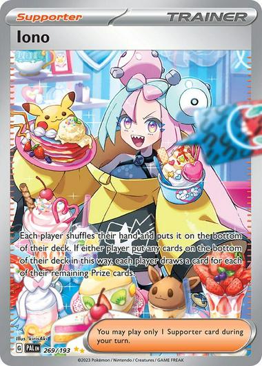Iono | Ungraded | Pokemon Paldea Evolved