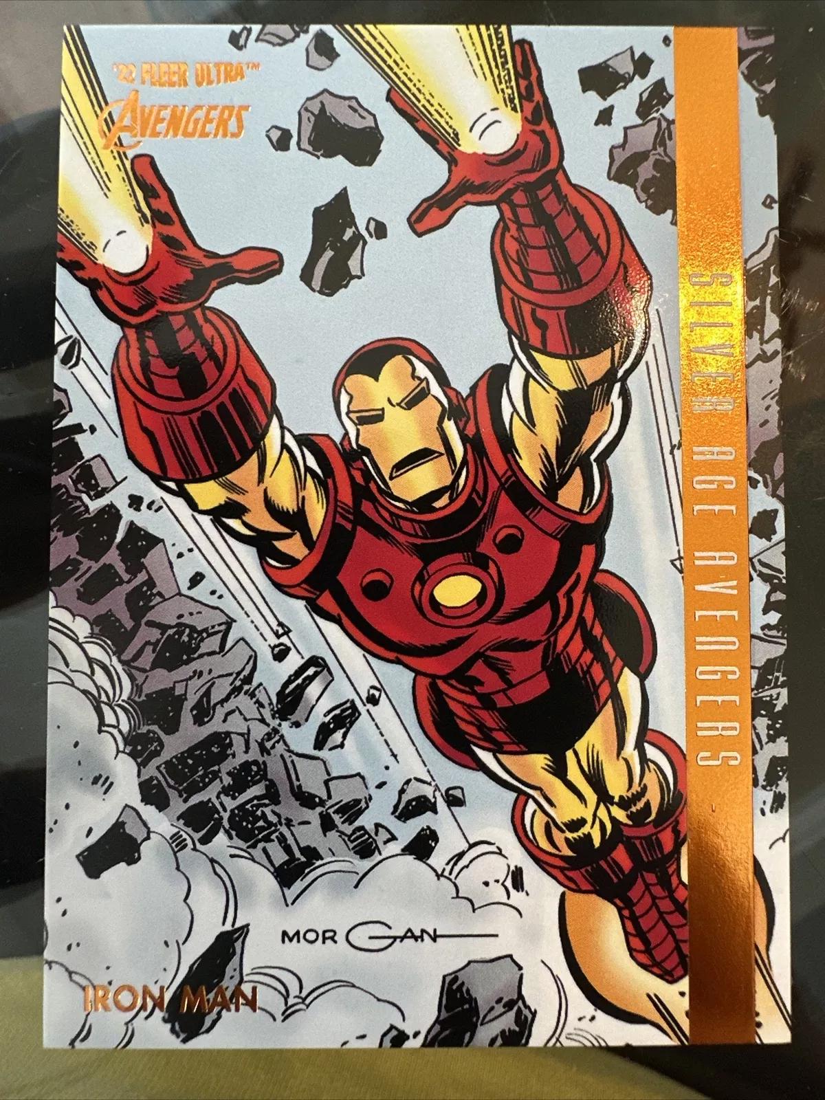 Iron Man [Orange Foil] #108 Prices | Marvel 2022 Ultra Avengers ...