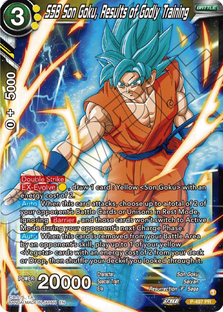 SSB Son Goku, Results of Godly Training [Foil] P-497 Prices | Dragon ...