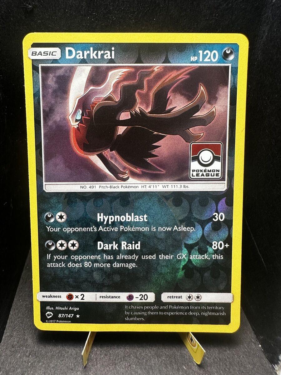 Darkrai [Pokemon League] #87 Prices | Pokemon Burning Shadows | Pokemon ...
