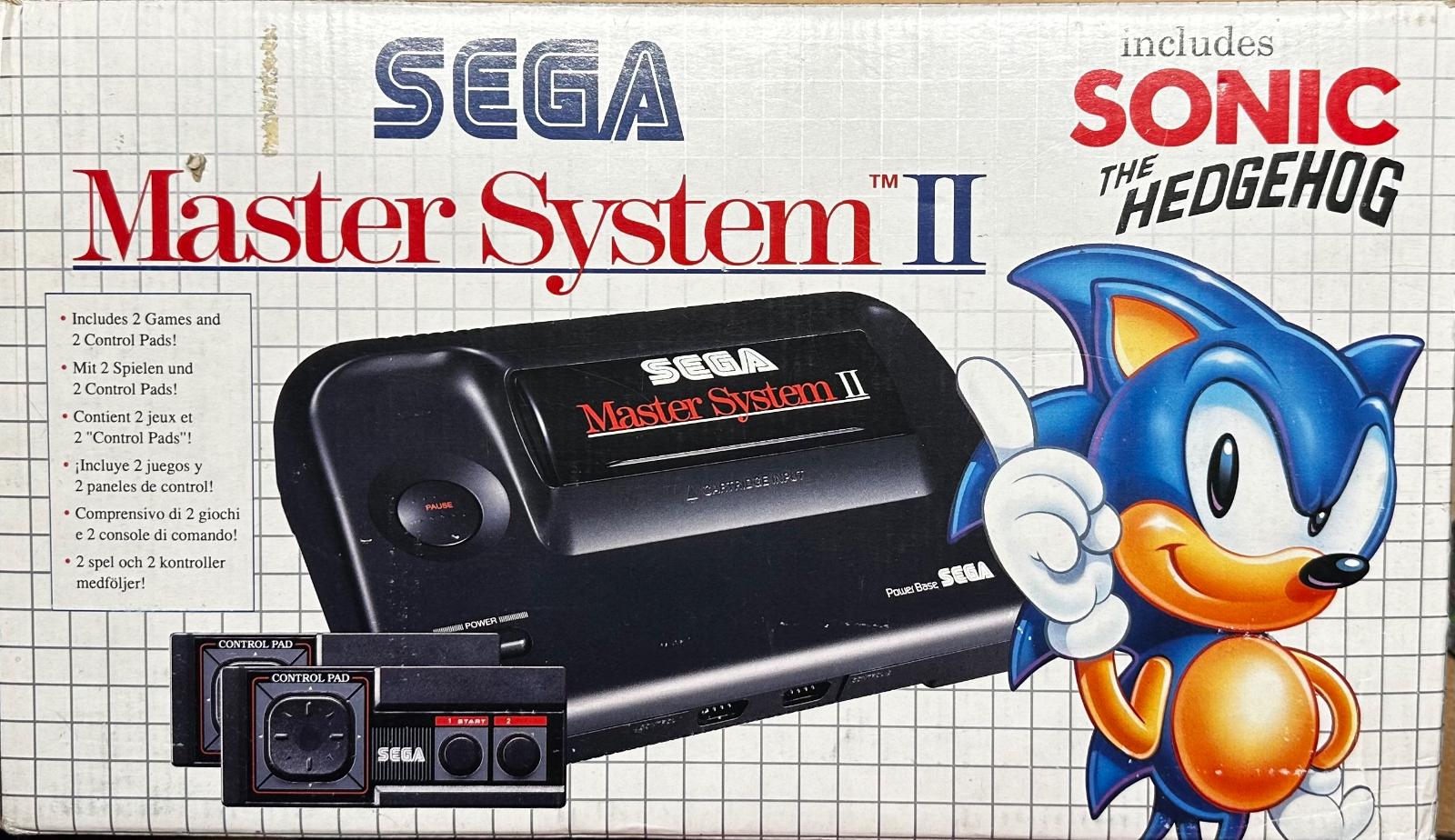SEGA Master System II [Sonic The Hedgehog Bundle] Prices PAL Sega Master System | Compare Loose ...