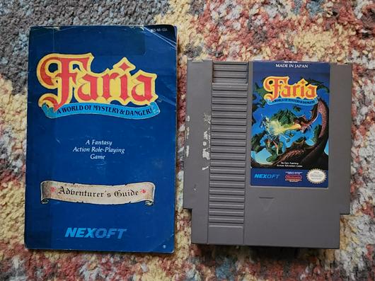 Faria | Item and Manual only | NES
