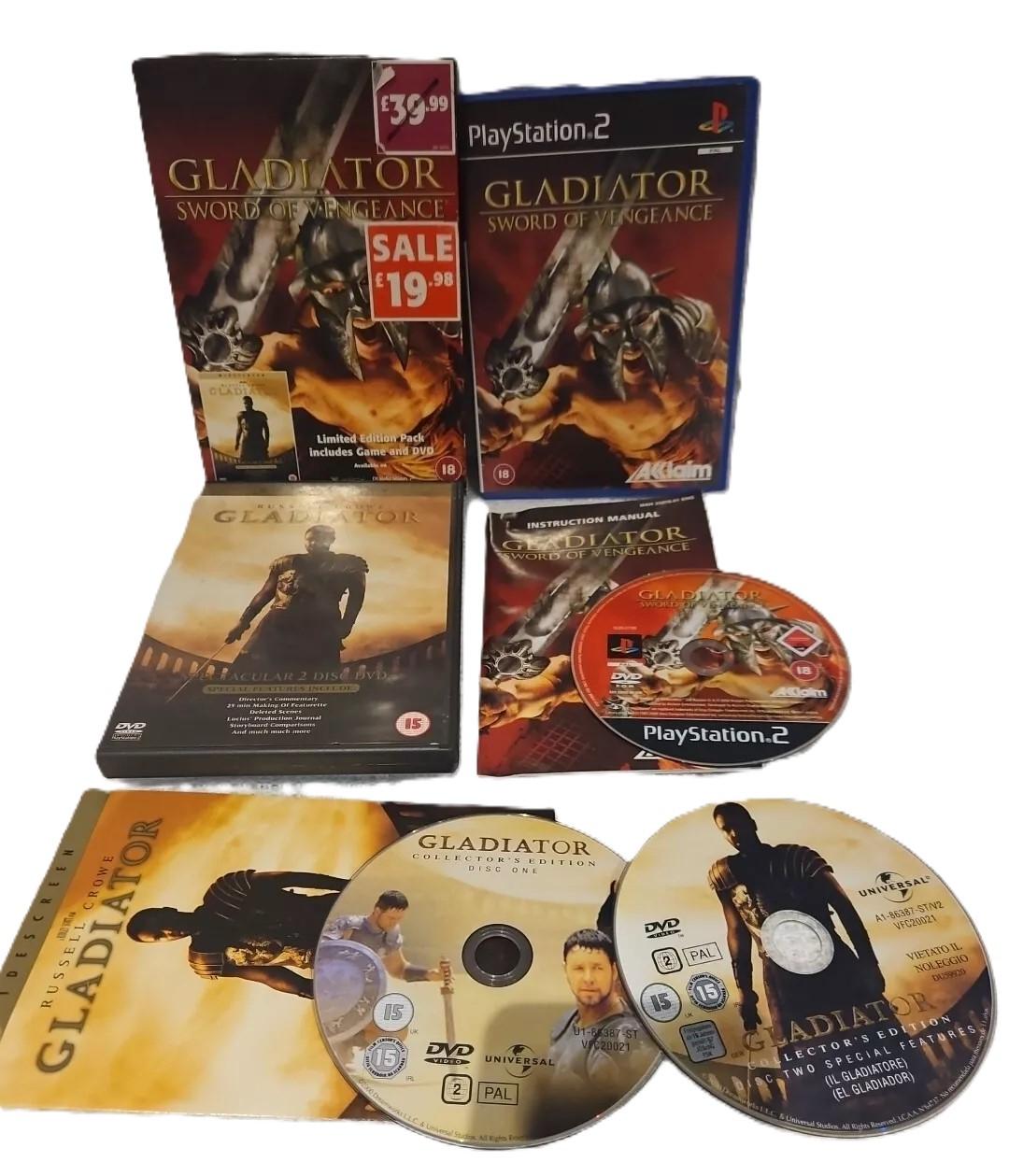 Gladiator Sword Of Vengeance [Limited Edition Pack] Prices PAL Playstation 2 | Compare Loose ...