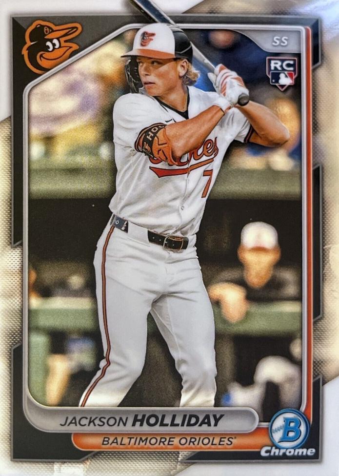 Jackson Holliday #26 Prices [Rookie] | 2024 Bowman Chrome | Baseball Cards