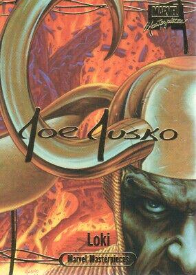 Loki [Gold Foil] #60 Prices | Marvel 2016 Masterpieces | Marvel Cards