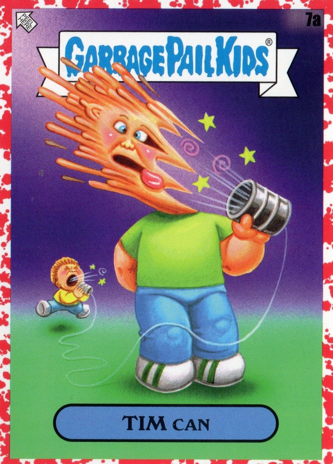 Tim Can [Red] #7a Prices | Garbage Pail Kids at Play | GPK Cards