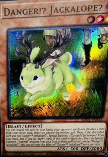 Danger!? Jackalope? RA01-EN013 Prices | YuGiOh 25th Anniversary Rarity Collection | Yugioh Cards